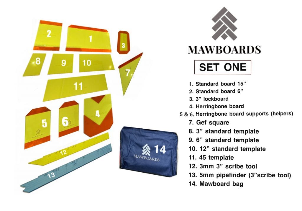 Mawboards | The Ultimate LVT Laying Tool Set